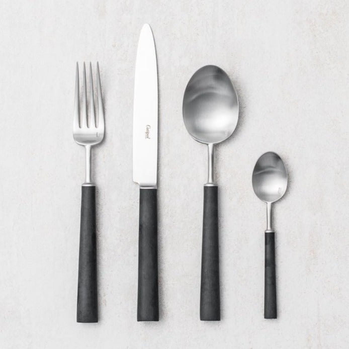 Cutipol Ebony Cutlery Set - 4 piece - – Bone & White
